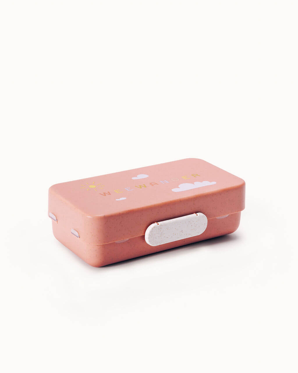Mess-Free Kids Coral Travel Snack Box | WeeWander
