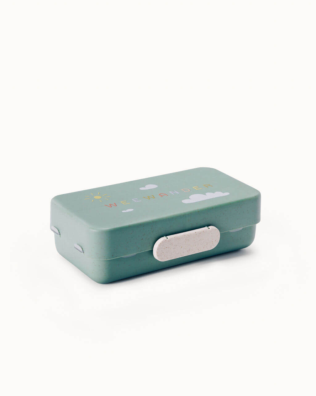 Mess-Free Kids Green Travel Snack Box | WeeWander